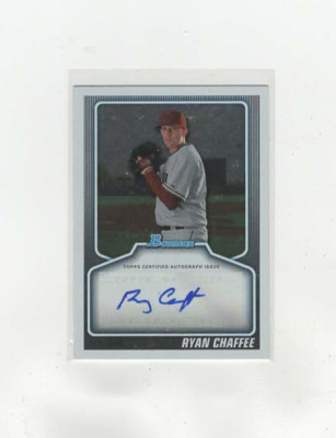 2010 Bowman Draft Prospects Auto Ryan Chaffee #BPA-RC Auto Los Angeles ...
