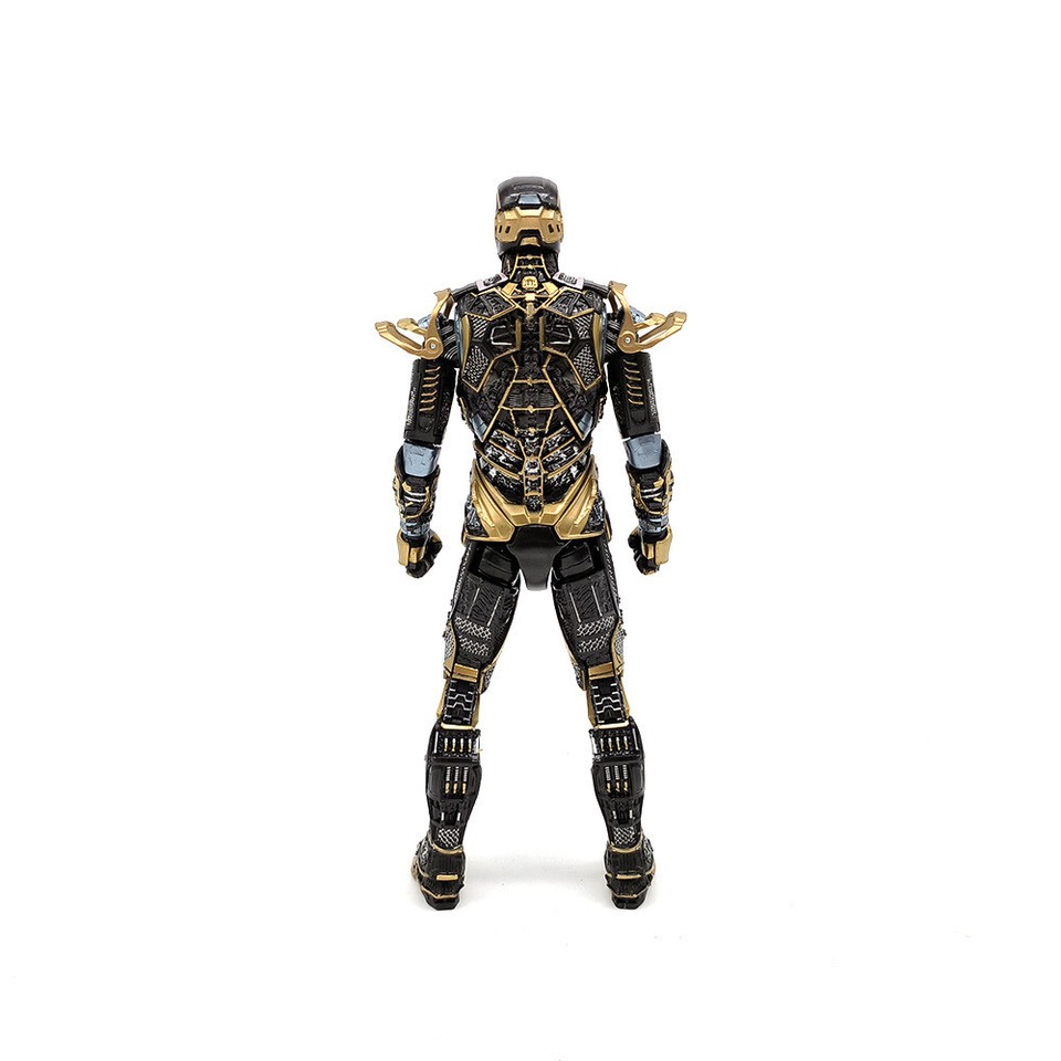 ZD Toys Iron Man 3 MK41 Bones Action Figure Marvel Avengers 18cm Model ...