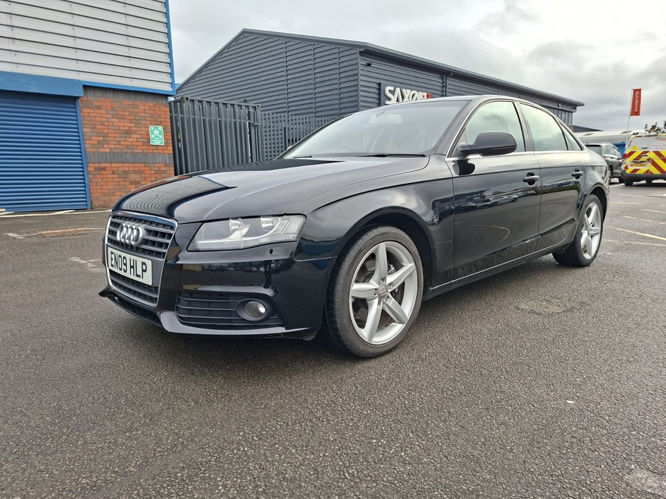 Audi A4 1.8TSI 2009 LOW MILEAGE BLACK | eBay UK
