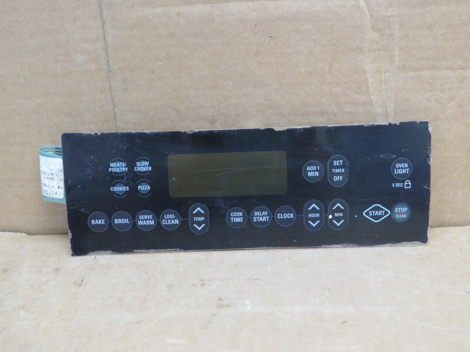 Kenmore Range Glass Control Panel (only) Part # 9756706 | eBay