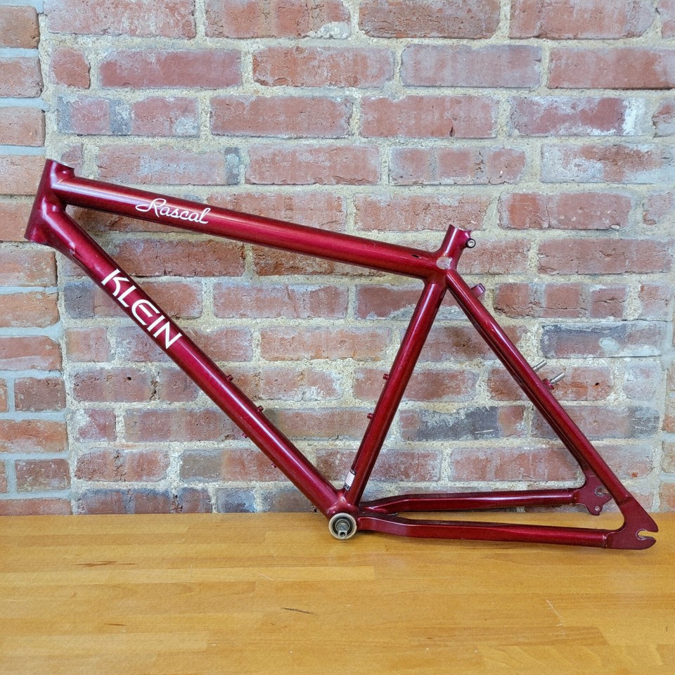 Klein Rascal 26" Wheel MTB Frame 18.5" (c-t) 135mm Red Alloy Vintage XC Bike f13 | eBay