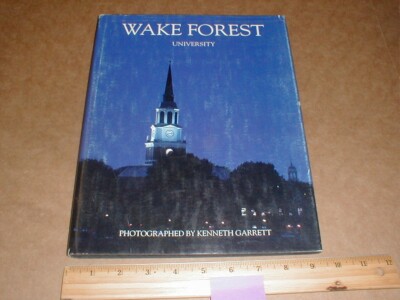 Wake Forest University College School History pictorial book 1987 1st ...