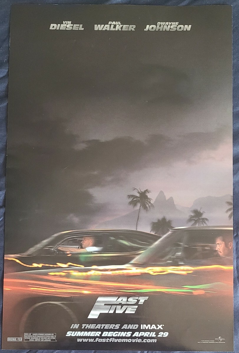 Fast And Furious 7 Promo Poster