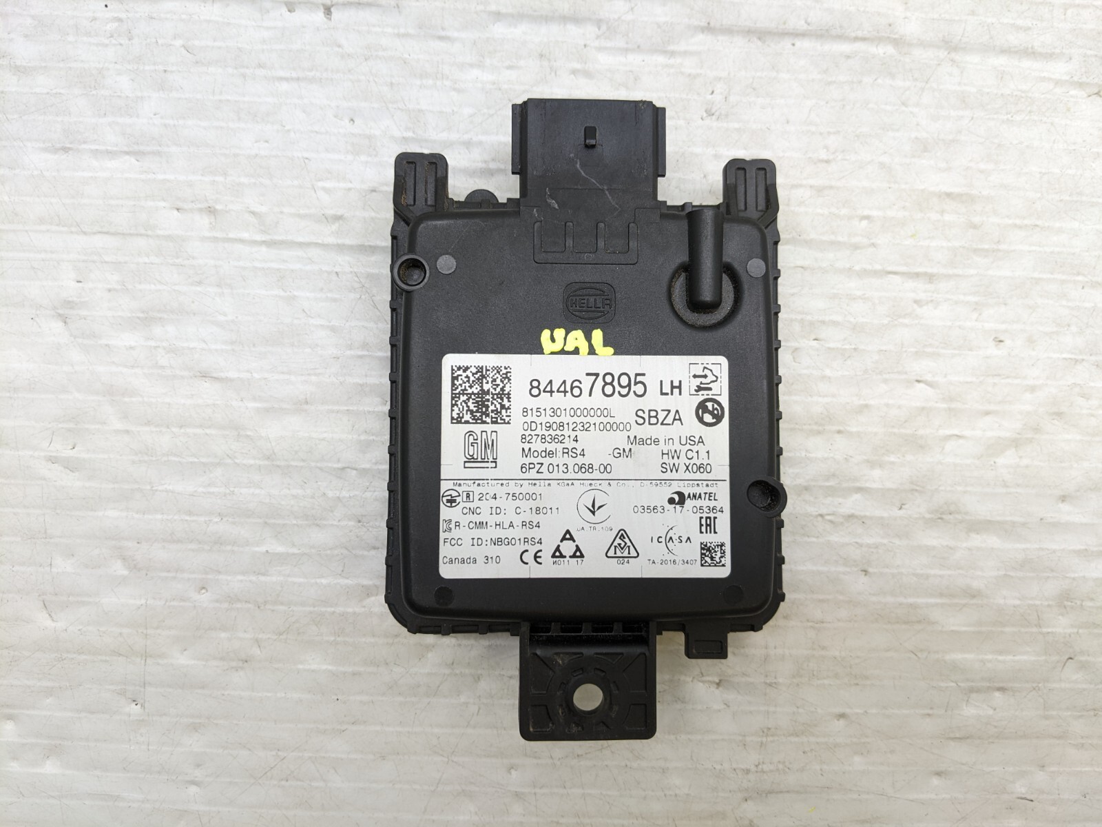 OEM 2019 2020 2021 GM LEFT BLIND SPOT SENSOR DRIVER SIDE 84467895 | eBay