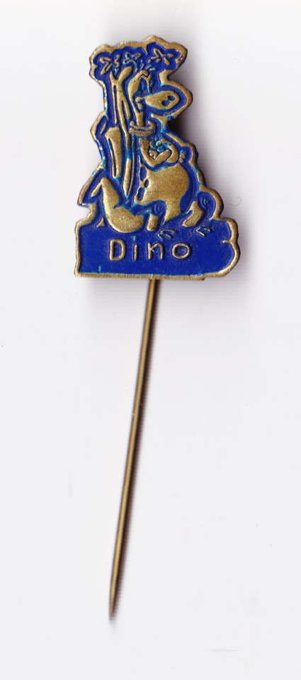 Original Vintage THE FLINTSTONES stick pins 1960s badge Cartoon Comic ...