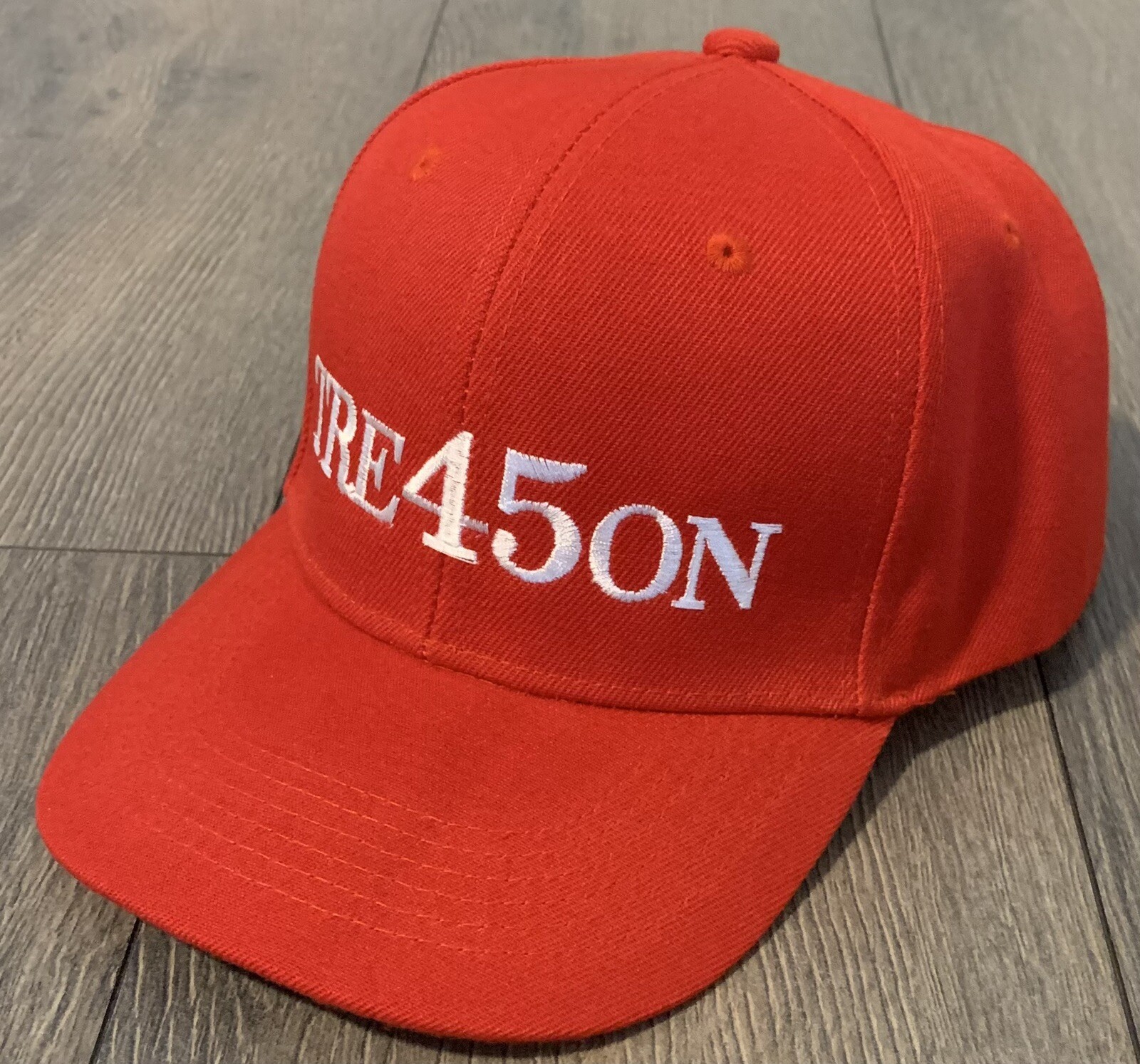 Anti TRUMP Baseball Hat TREASON 45 Donald Trump Parody Cap Embroidered ...