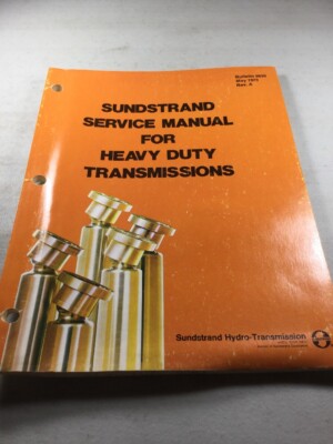 Farm Implement Parts - Sundstrand Transmission