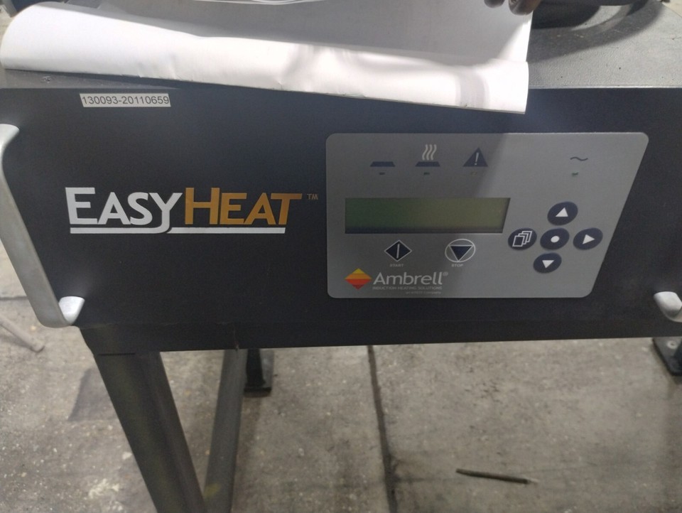 Slightly Used! AMBRELL INDUSTRIAL HEATING EASYHEAT 7590 LI INDUCTION ...
