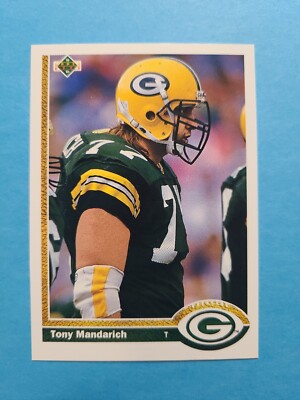 TONY MANDARICH 1991 UPPER DECK FOOTBALL CARD # 232 F4498 | eBay
