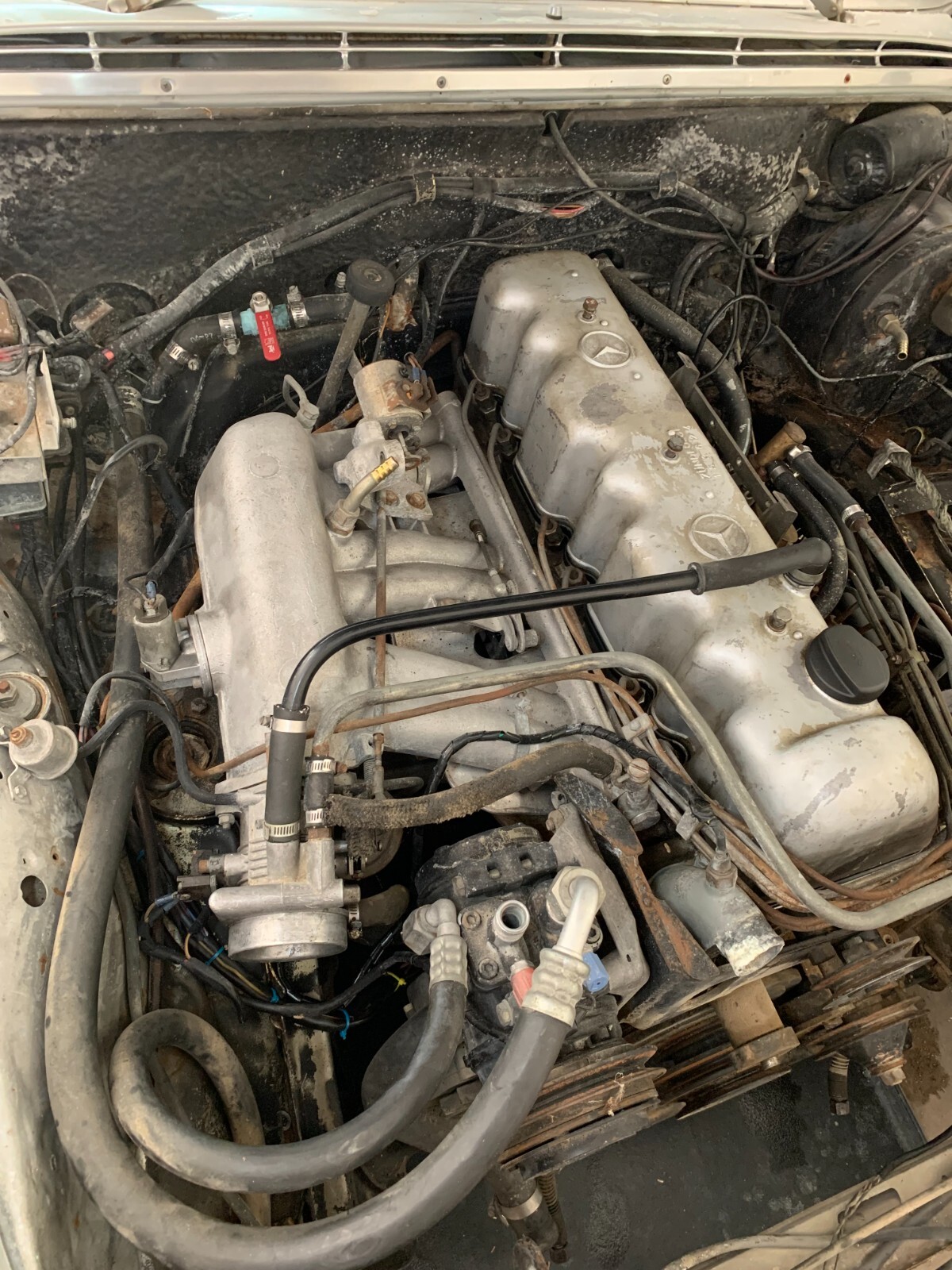 Complete engine and automatic transmission for Mercedes Benz W108 W109 ...