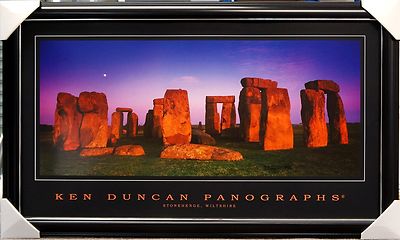 KEN DUNCAN LANDSCAPE PANOGRAPHS STONEHENGE WILTSHIRE PRINT FRAMED | eBay