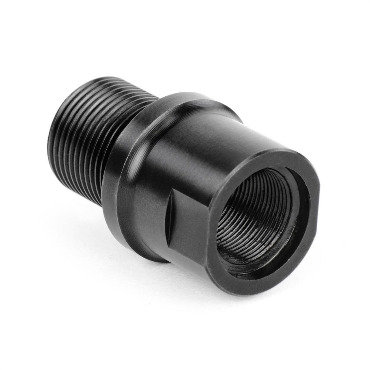 Kaw Valley 1/2x28 to 5/8x24 Barrel Muzzle Thread Adapter/Converter ...