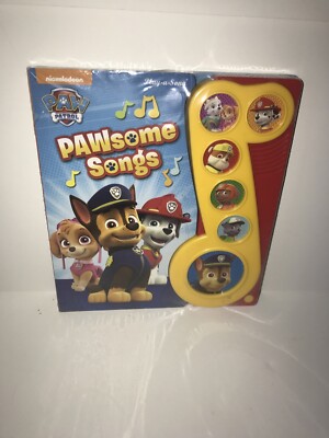 Paw Patrol Little Music Note Paw Patrol: Play aSong Board book No ...