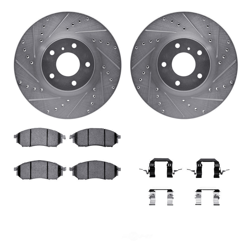 Disc Brake Kit-Hybrid DFC 7512-67091 for sale online | eBay