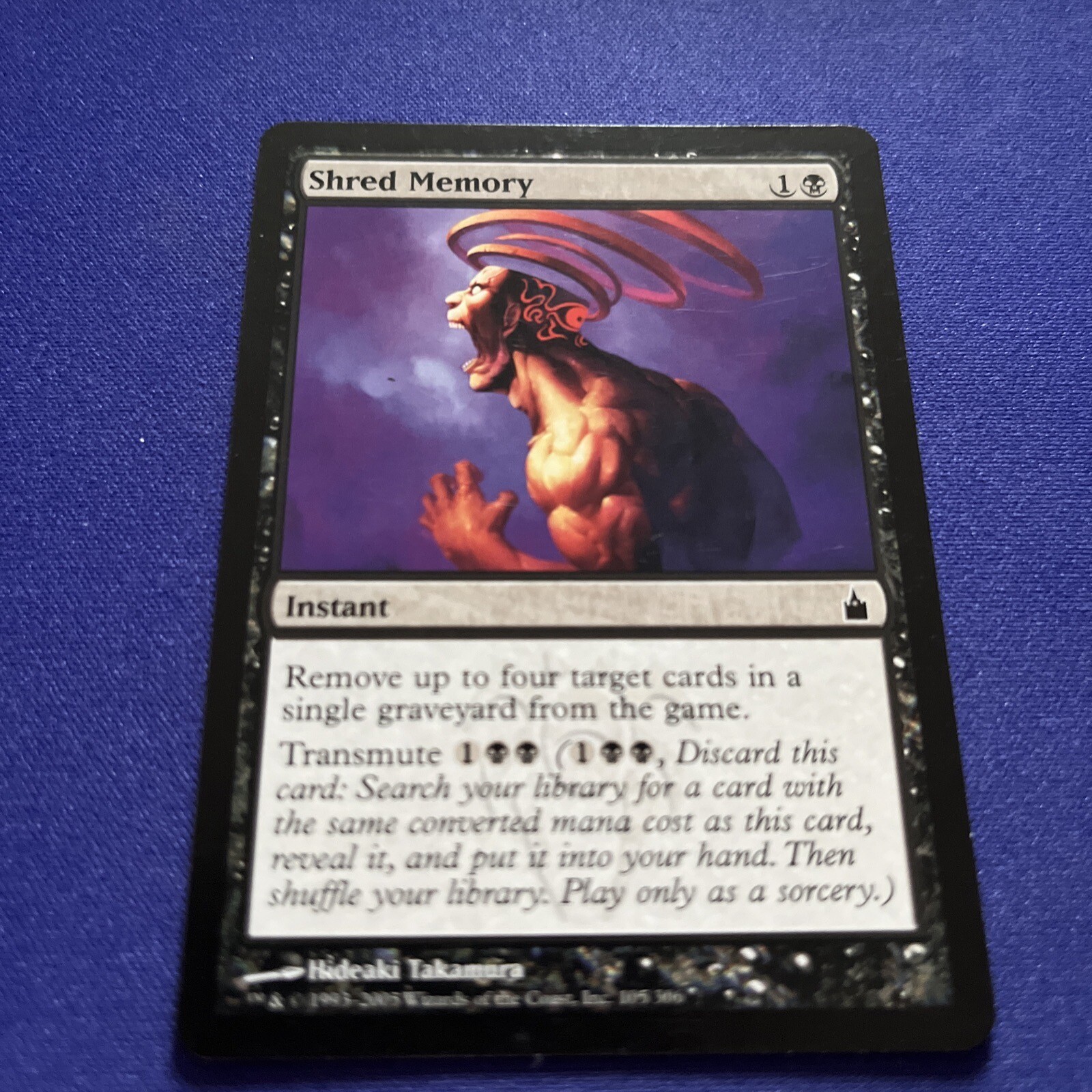 MTG Shred Memory Ravnica 105/306 Regular Common | eBay