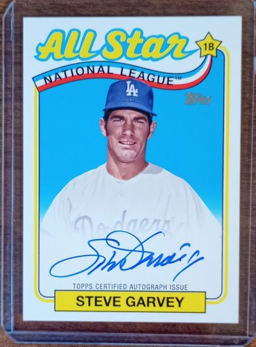 Steve Garvey 2024 Topps 1989 Topps Baseball All-Stars Autograph 89ASA-SGA | eBay