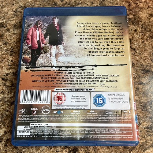 Breezy (1973) - Blu-ray Region B - William Holden, Kay Lenz, Clint ...