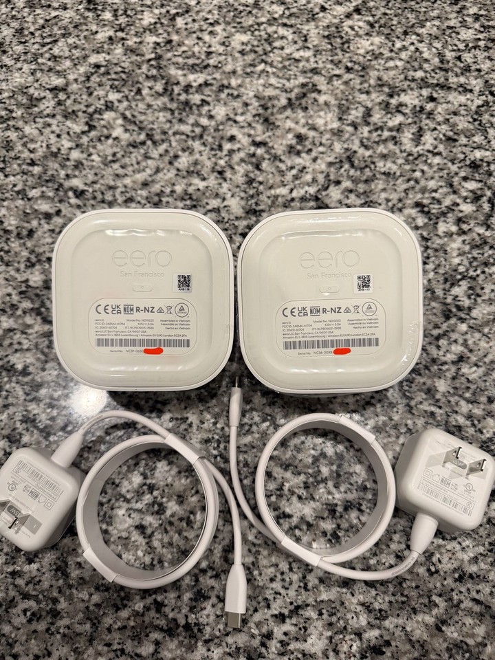 Eero 6 WiFi 6 Mesh Router 2-Pack Open Box, Tested, Factory Reset ...