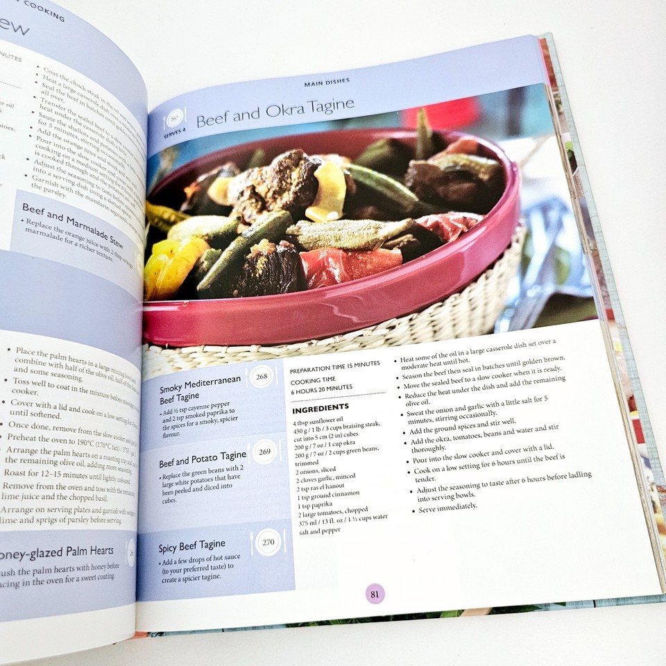 500 Slow Cooking Recipes One Pot Cookbook Hardcover Free Postage | eBay UK
