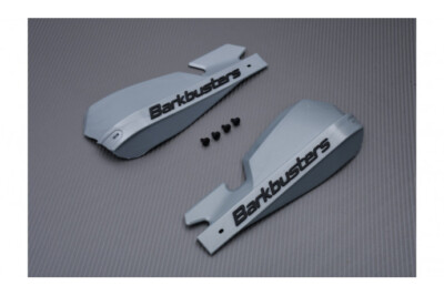 Pair of BARKBUSTERS VPS protection shields / Plastic Guards Grey VPS ...