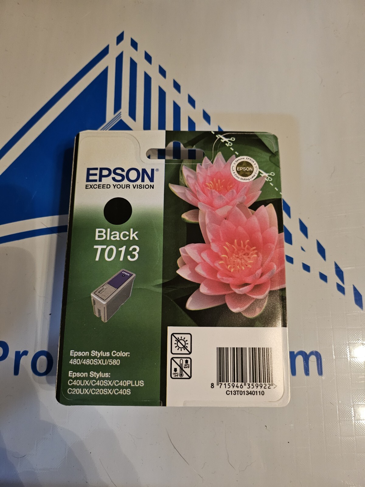 EPSON T013 BLACK INK CARTRIDGE FOR EPSON STYLUS 480 / 480SXU / 580 ...