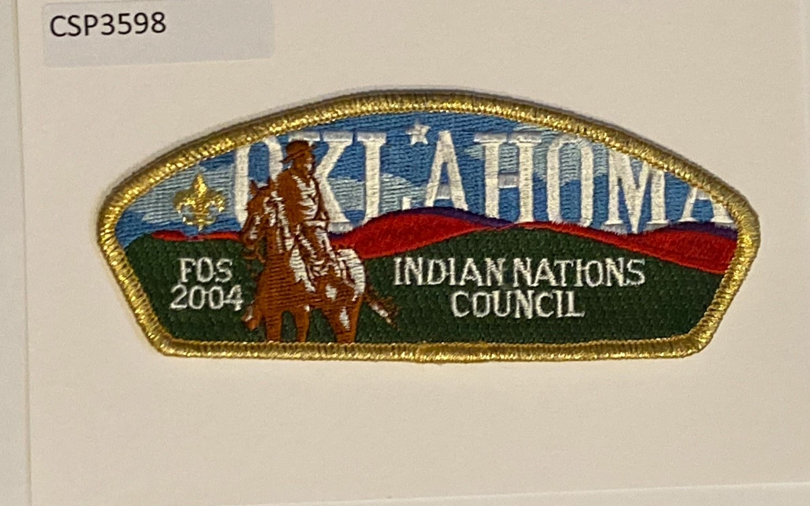 Boy Scout Indian Nations Council FOS 2004 GMY CSP | eBay