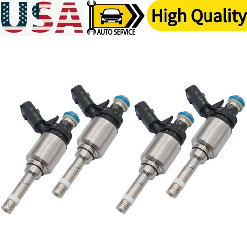 4 x Fuel Injector Fit for 2015-2017 Hyundai Sonata 2016-2018 Kia ...