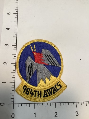LARGE U.S.A.F. 964TH AWACS SQUADRON PATCH | eBay
