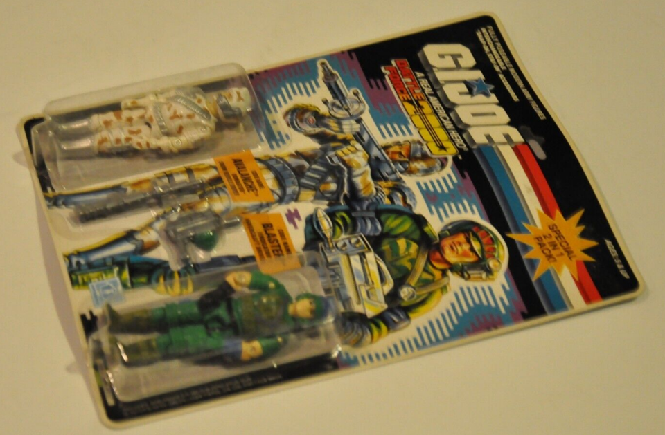 GI JOE AVALANCHE & BLASTER BATTLE FORCE 2000 NEW SEALED MOC 1987 RARE ...