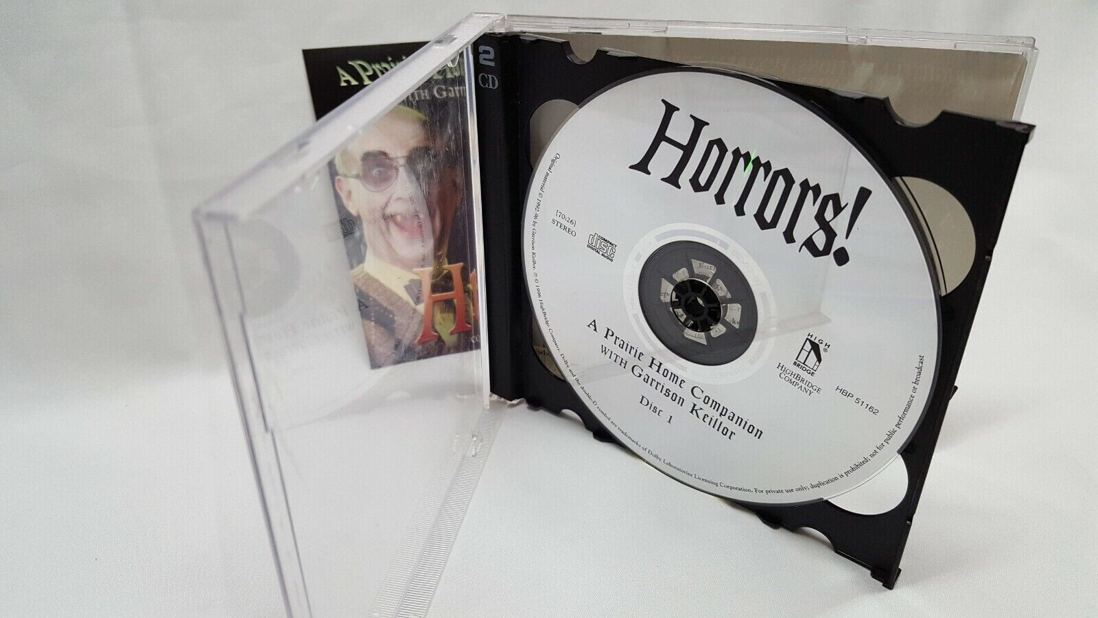 Horrors! with Garrison Keillor (Prairie Home Companion) / CD / 2-Disc ...