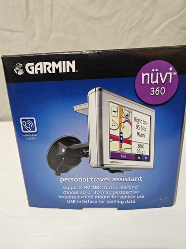 Garmin NUVI 360 3.5-Inch Bluetooth Portable Personal Travel Assistant ...