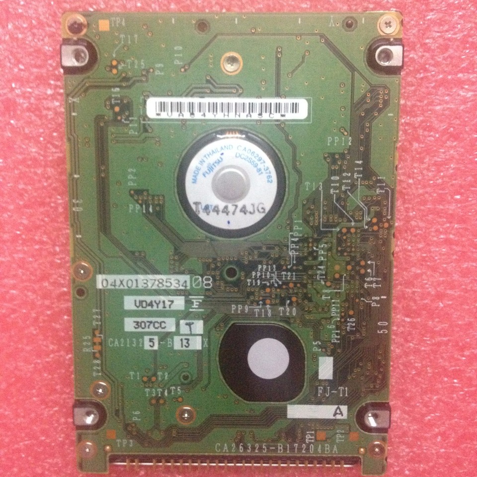 Fujitsu 40 GB 5400 RPM 8M 2.5" IDE PATA MHT2040AH HDD For Laptop Hard ...