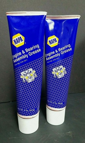 2 NAPA 8oz Motor Assembly Grease For Engine Rebuilding & Other ...