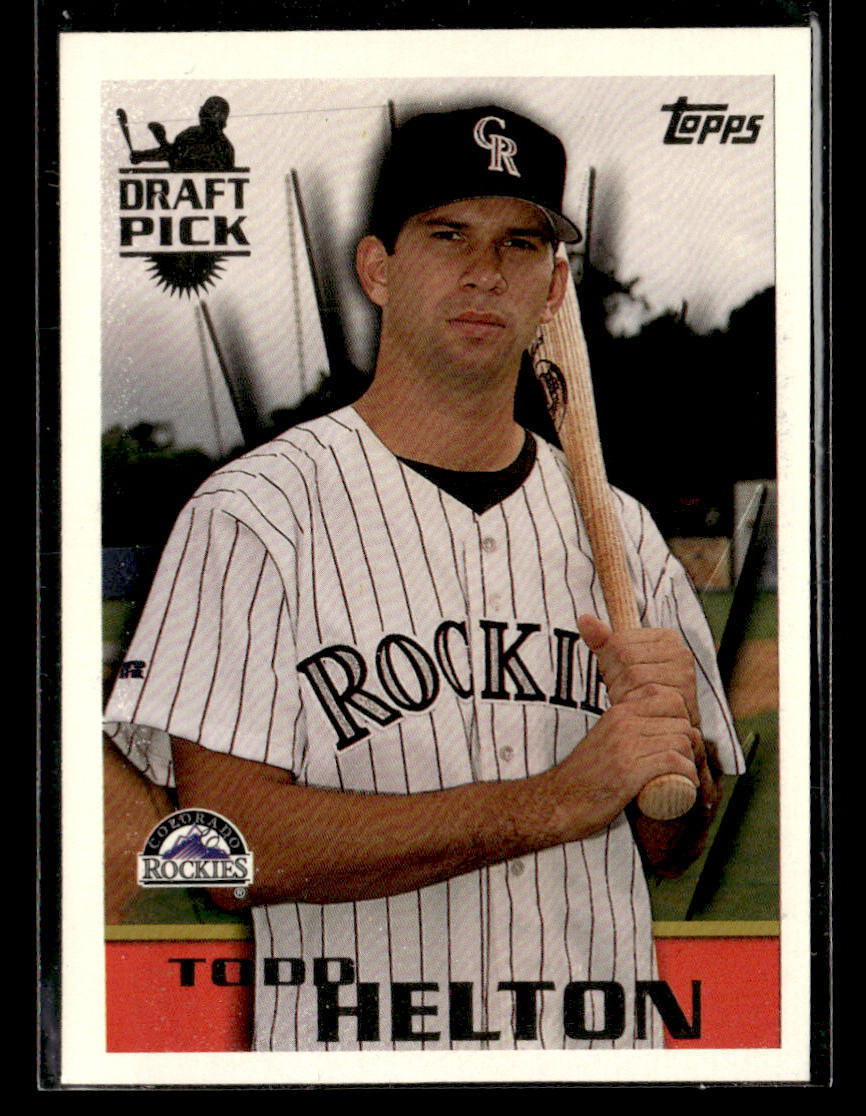 1996 Topps #13 Todd Helton Card Colorado Rockies | eBay