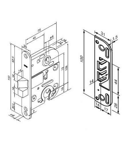 Abloy 2018 mustard Scandinavian range mechanical lock cases for ...