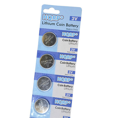 4-Pack Coin Lithium Battery for Weight Watchers WW39N Digital Glass ...