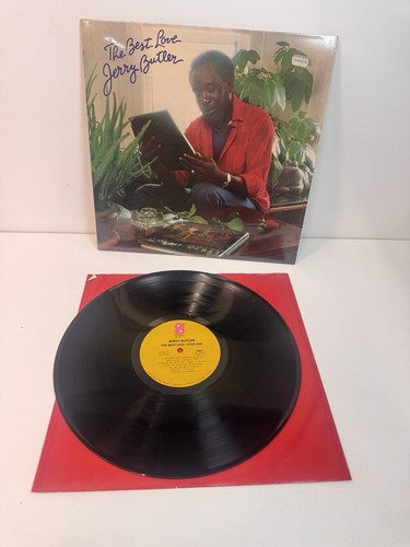 JERRY BUTLER: The Best Love LP WLP white label promo stamp obc inner ...