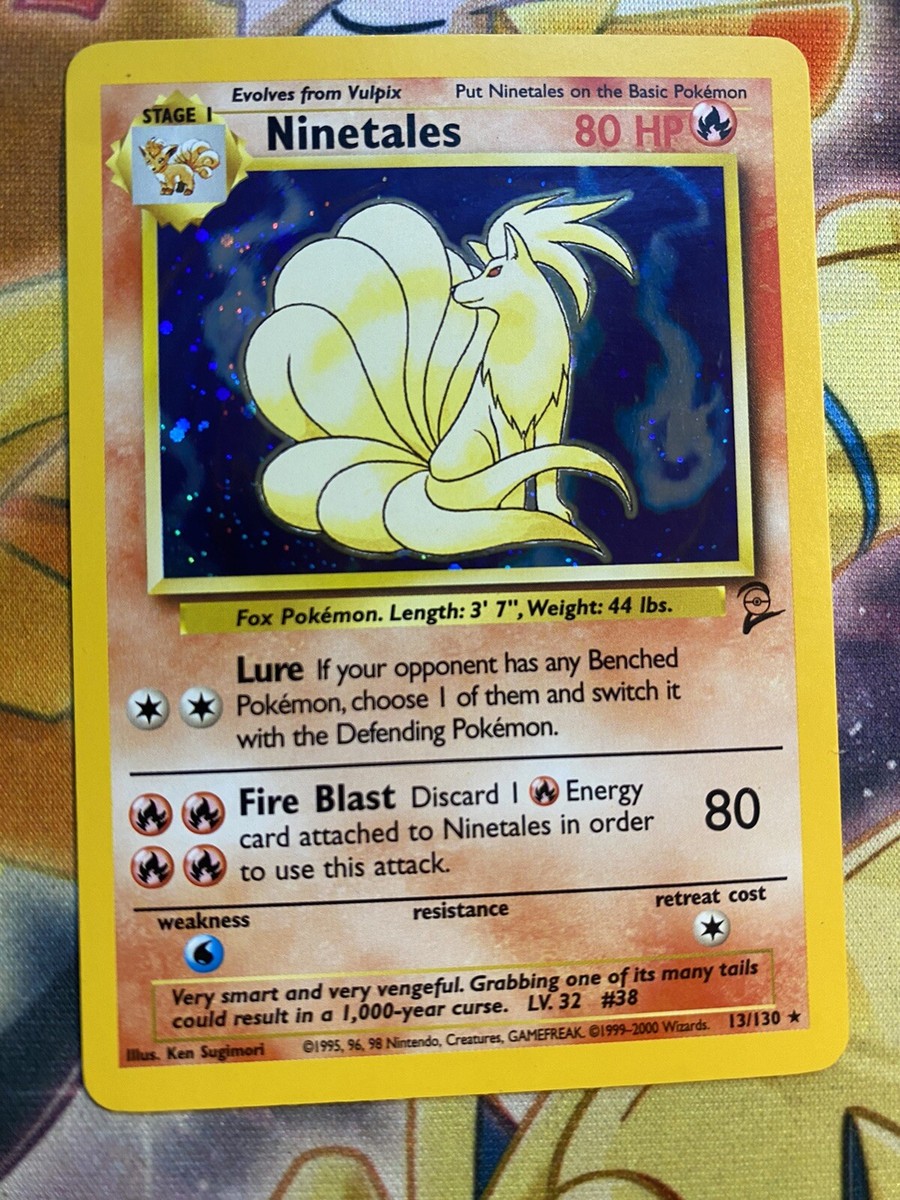 Ninetales Pokemon Trading Card JP] Pokemon Trading Card Ninetales AR
