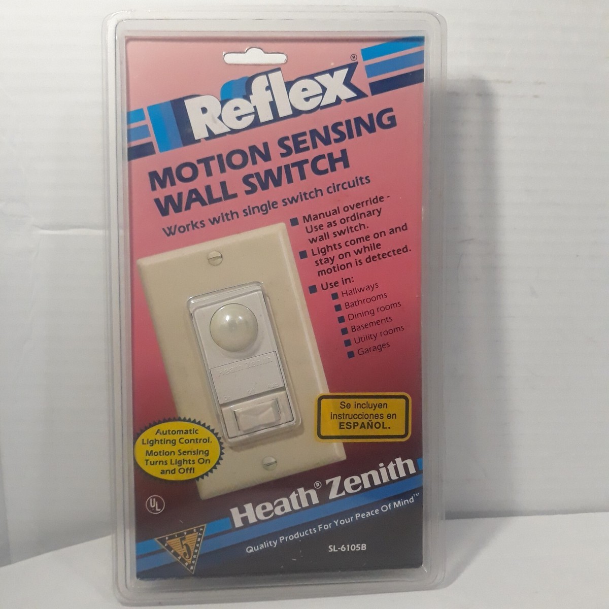 Reflex Motion Sensor Light Control