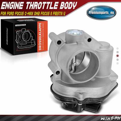 Throttle Body for Ford Focus C-Max DM2 Focus II Fiesta V Fusion JU ...