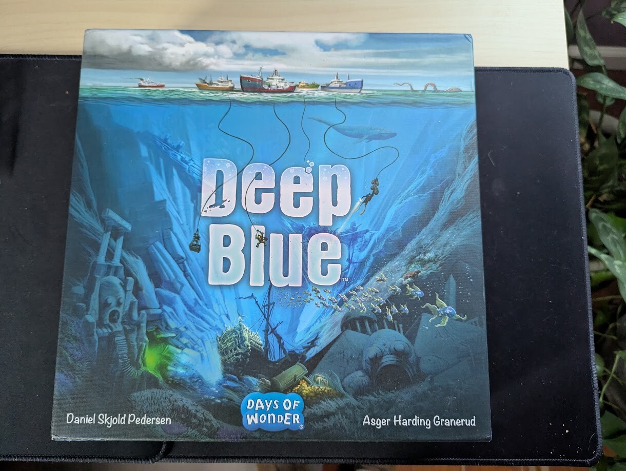 2019 Deep Blue Board Game Days of Wonder Asger Harding Granerud *READ ...