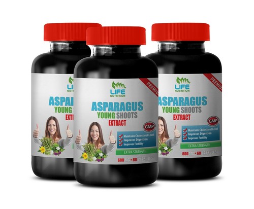 asparagus roots - Asparagus Extract 600mg - dietary supplement 3 ...