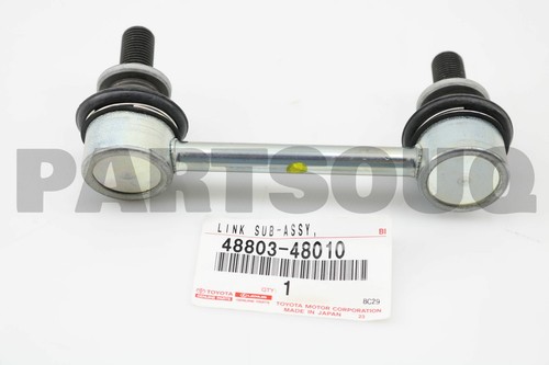 4880348010 Genuine Toyota LINK SUB-ASSY, FRONT STABILIZER, LH 48803 ...