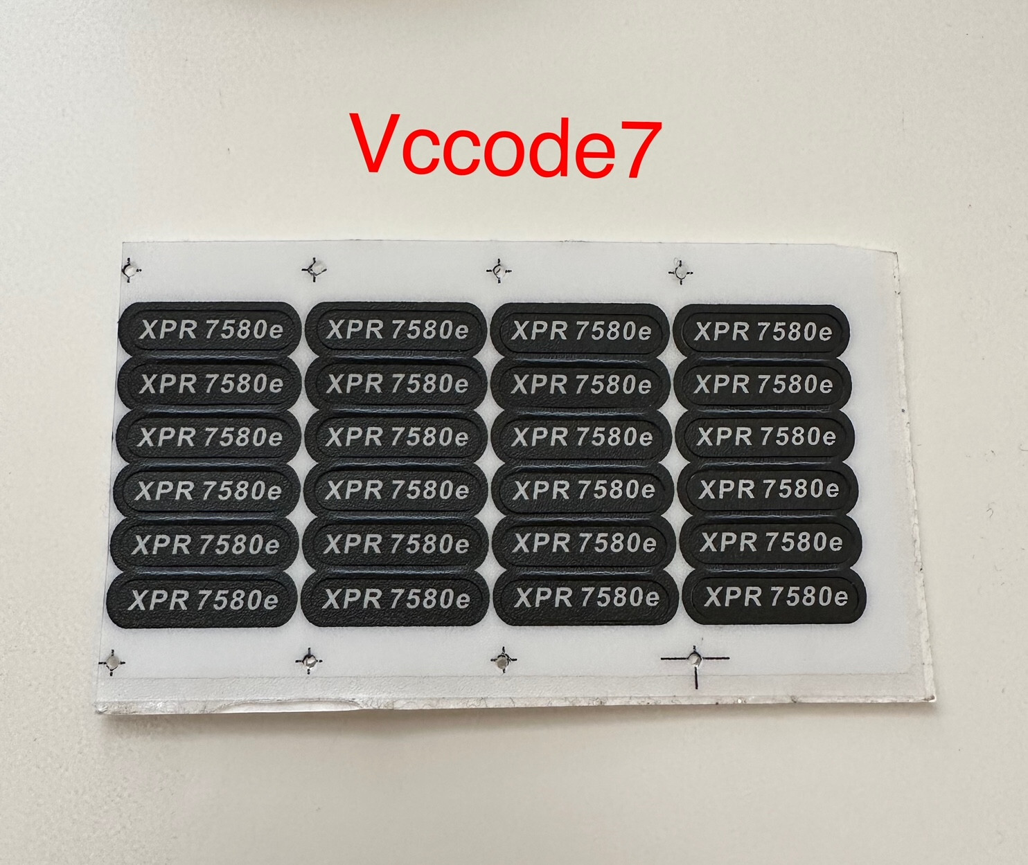 Motorola XPR7580e Label Each bid is for 1 | eBay