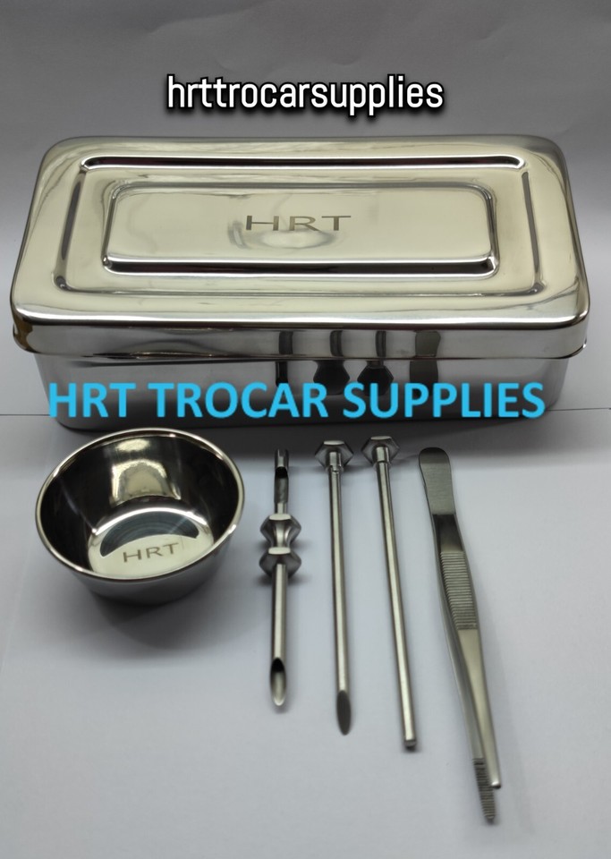 HRT Trocar kit 3.5mm 2 kits ,Hormone Replacement Pellet Insertion Kit 2 ...