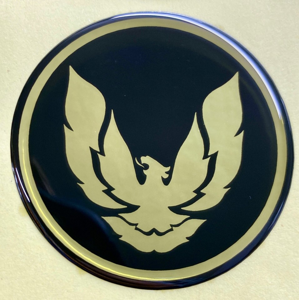 1982-1992 GOLD FIREBIRD TRANS AM Wheel Center Cap Emblems decals | eBay