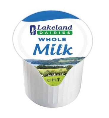 Lakeland UHT Whole Milk Pots - Box of 120 | eBay UK