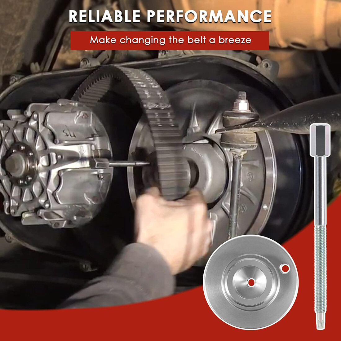 For Can-Am Defender HD8 HD10 Belt Removal Clutch Tool #708200686 ...