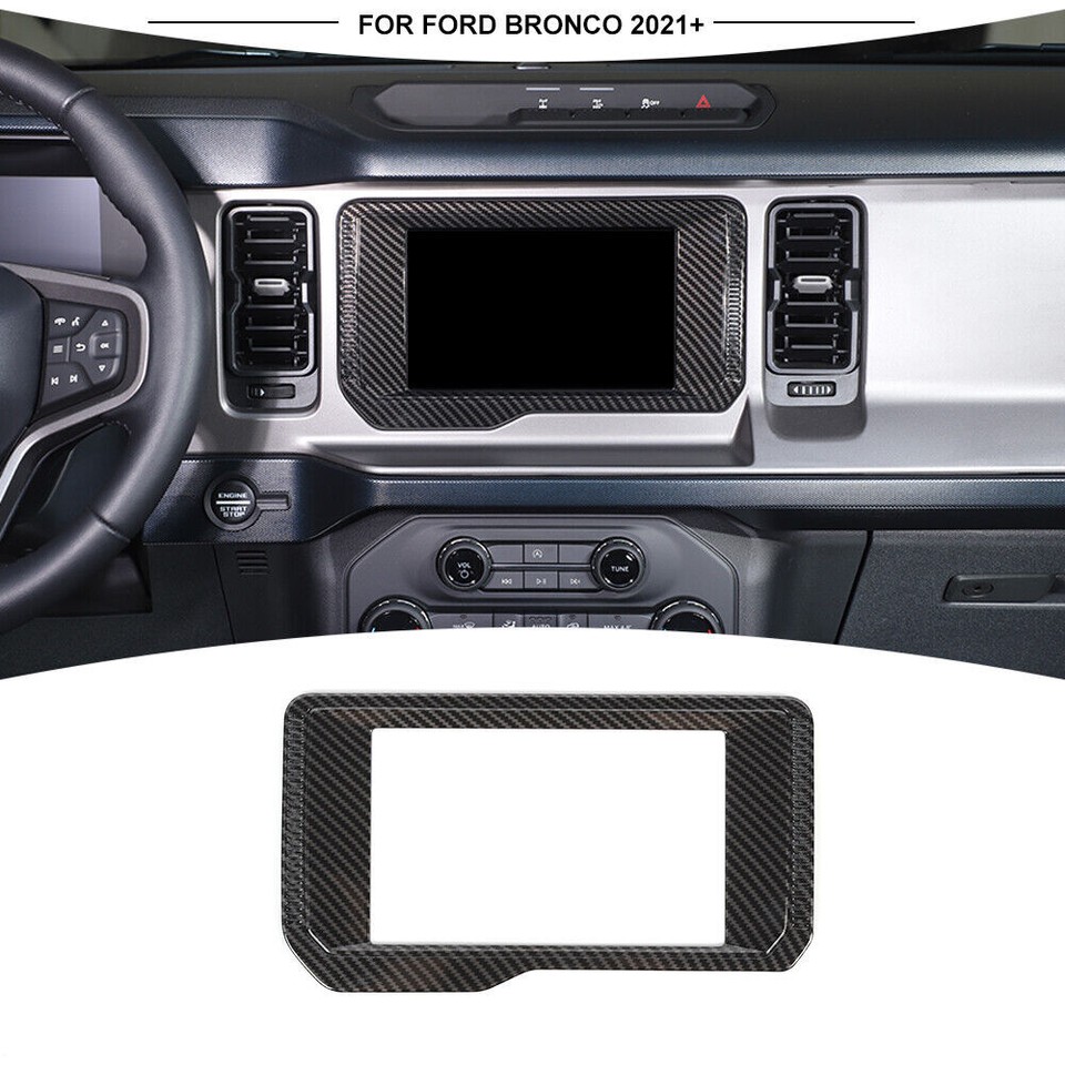 Interior Center Console Screen Panel Trims Kit For Ford Bronco 21 ...