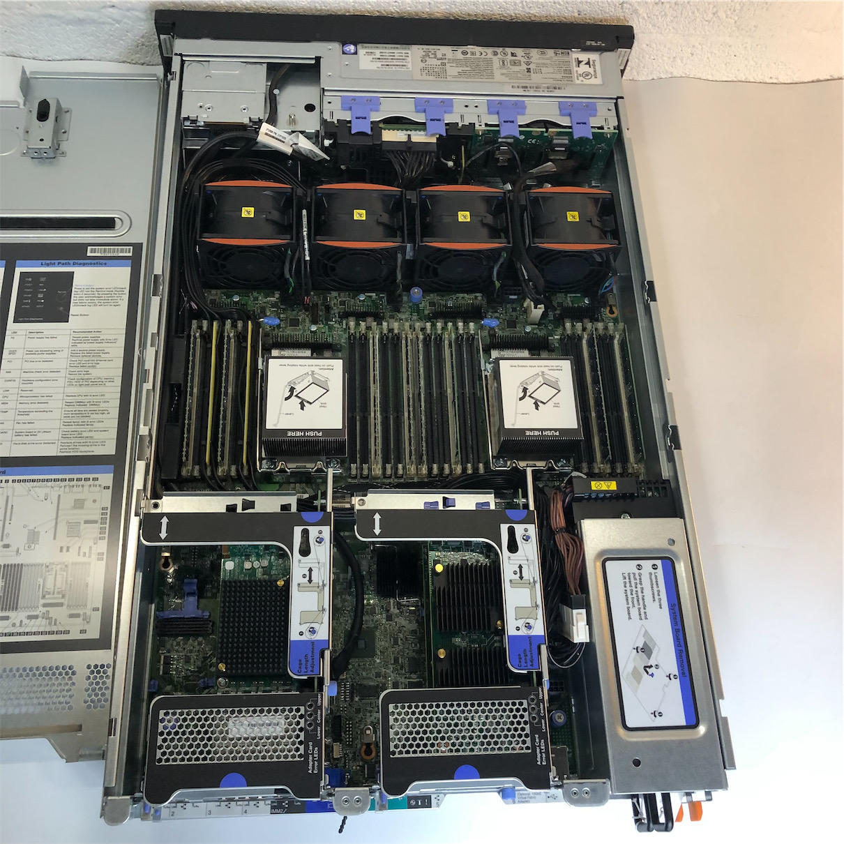 IBM FLASHSYSTEM V9000 CONTROL ENCLOSURE "One Battery" 9848-AC2 | eBay